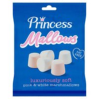 Princess Mallows Pink & White Marshmallows 200g - Dunnes Stores