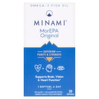 Minami Morepa Original Orange Flavour 30 Softgels 40g - Dunnes Stores