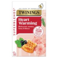 Twinings Superblends Heartwarming Blackcurrant, Rosemary, Honey ...