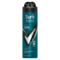 Sure Men Nonstop Protection Anti-Perspirant Aerosol Sport Cool 150 ml ...
