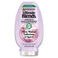 Garnier Ultimate Blends Rice Water Infusion & Starch Conditioner 250ml ...