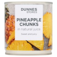 Dunnes Stores Pineapple Chunks in Natural Juice 425g - Dunnes Stores