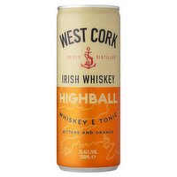 West Cork Irish Whiskey Highball 250ml - Dunnes Stores