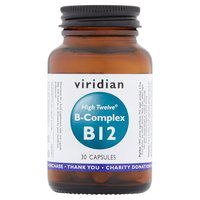 Viridian High Twelve B-Complex B12 30 Capsules - Dunnes Stores
