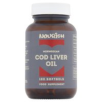 Nourish Norwegian Cod Liver Oil 100 Softgels - Dunnes Stores