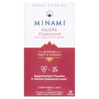 Minami Morepa Cholesterol 60 Softgels 85g - Dunnes Stores