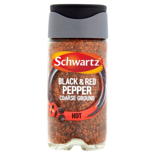 Schwartz Black & Red Pepper Course Ground 45g - Dunnes Stores