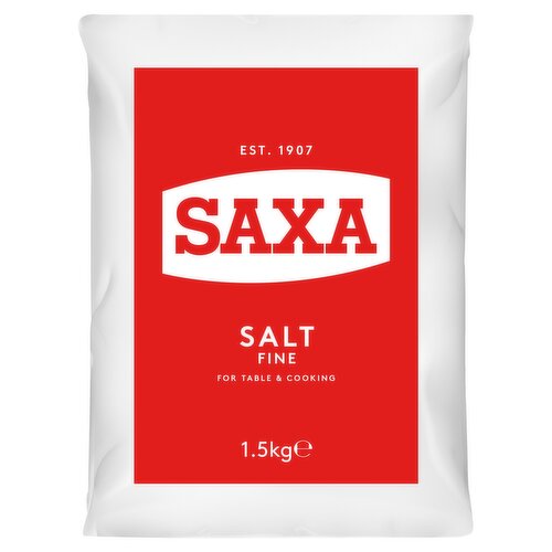 Saxa Salt Fine 1.5kg - Dunnes Stores