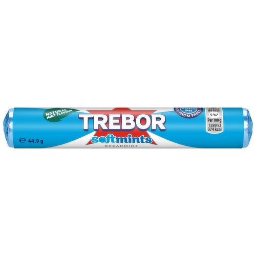 Trebor Softmints Spearmint Mints Roll 44.9g - Dunnes Stores