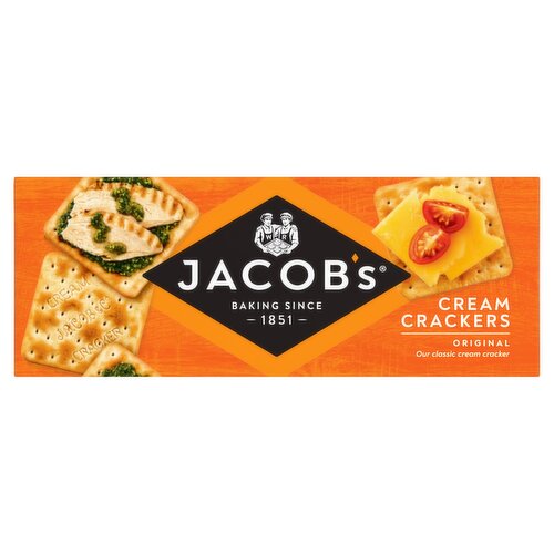 Jacob's The Original & Best Cream Crackers 200g - Dunnes Stores