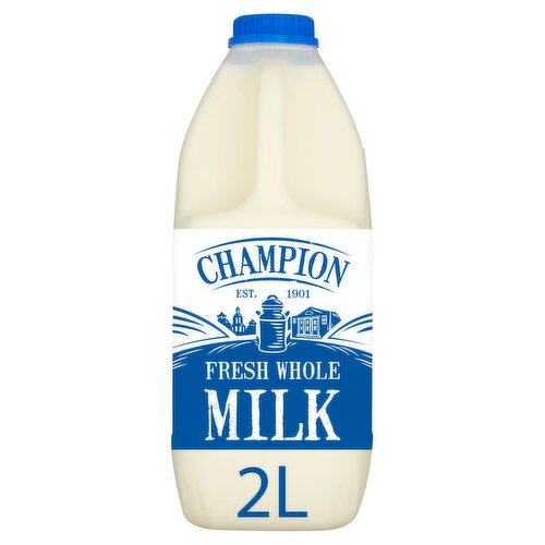 Champion Fresh Whole Milk 2L - Dunnes Stores