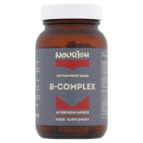 Nourish B-Complex 60 Vegetarian Capsules - Dunnes Stores