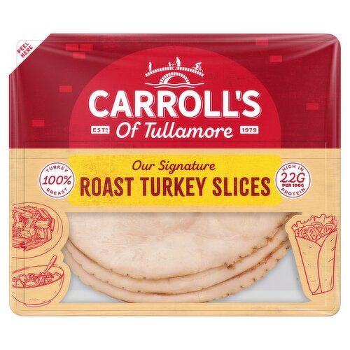 Carroll's of Tullamore Signature Roast Succulent Roast Turkey Slices ...