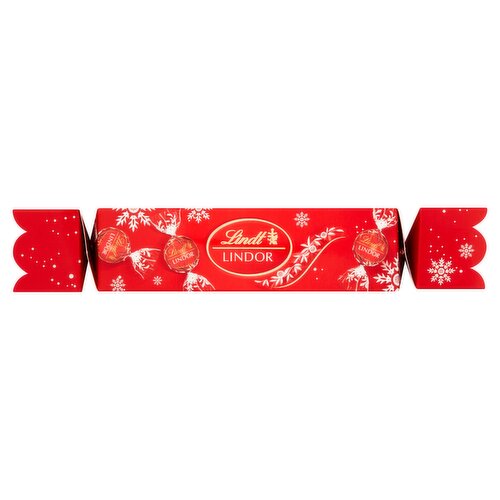 Lindt Lindor Milk Chocolate Christmas Cracker 100g - Dunnes Stores