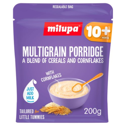 Milupa Multigrain Porridge 10+ Months 200g - Dunnes Stores
