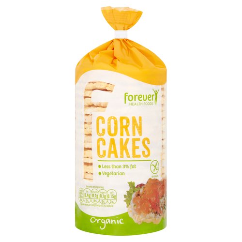 Forever Health Foods Organic Corn Cakes 120g - Dunnes Stores