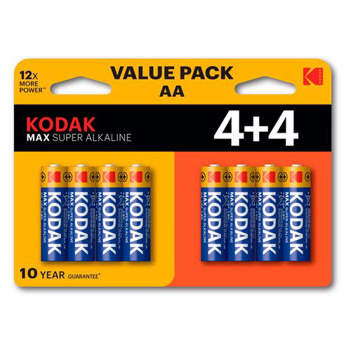 Kodak 4+4 AA - Dunnes Stores