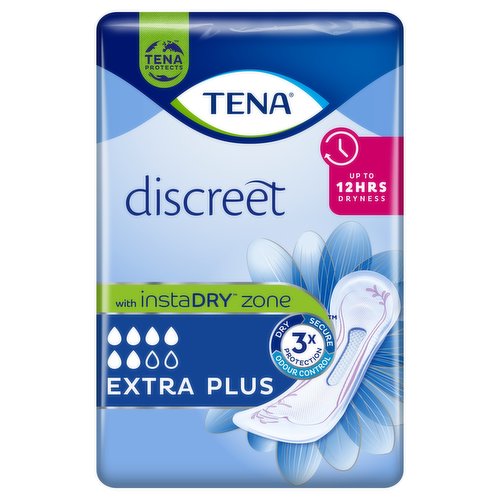 TENA Discreet Extra Plus Incontinence Pads x 8 - Dunnes Stores