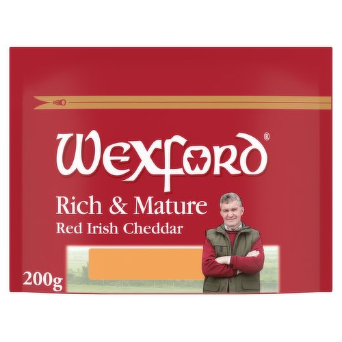 Wexford Rich & Mature Red Irish Cheddar 200g - Dunnes Stores