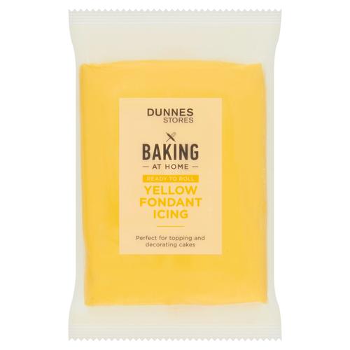 Dunnes Stores Baking at Home Ready to Roll Yellow Fondant Icing 250g ...