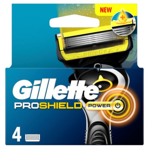 Gillette ProShield Power Razor Refills for Men x4 - Dunnes Stores
