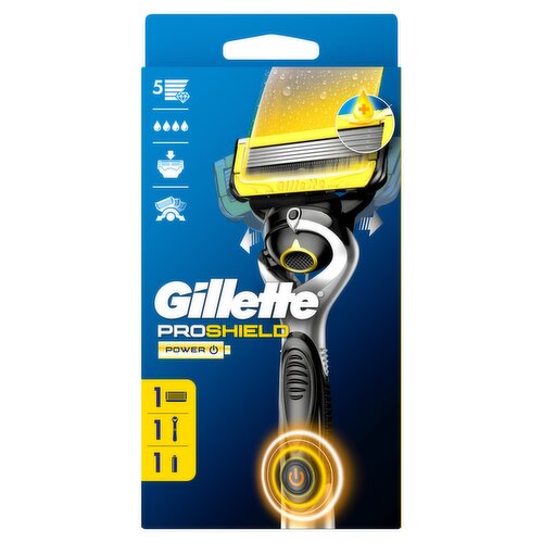 Gillette ProShield Power Razor For Men - Dunnes Stores