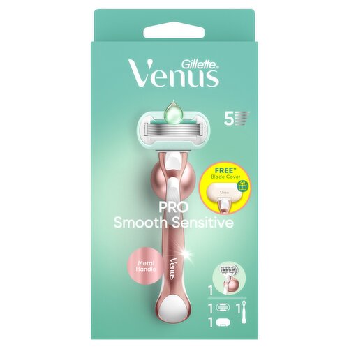 Gillette Venus Pro Smooth Sensitive Women’s Razor for Sensitive Skin ...