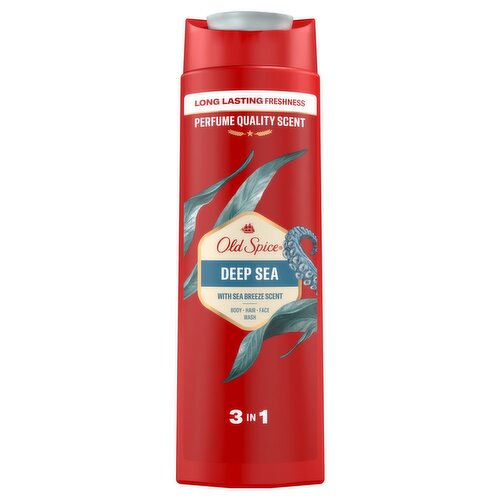 Old Spice Deep Sea Shower Gel & Shampoo For Men 400 ml - Dunnes Stores