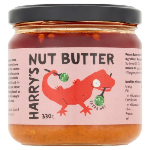 Harry's Extra Hot Nut Butter 330g - Dunnes Stores