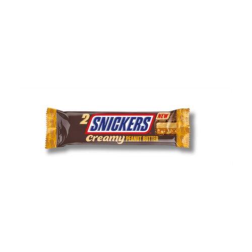 Snickers Creamy Peanut Nut Butter Milk Chocolate Duo Bar 36.5g - Dunnes ...