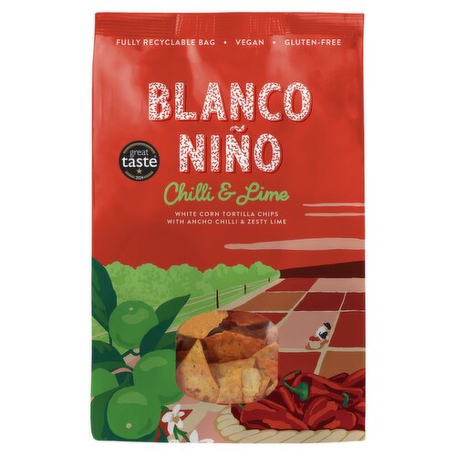 Blanco Niño Chilli & Lime Tortilla Chips - Dunnes Stores