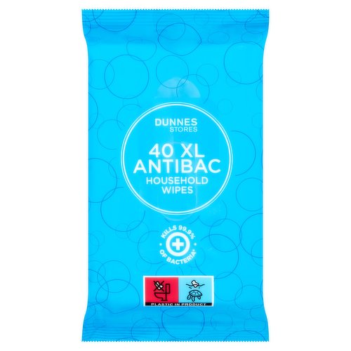 Dunnes Stores XL Antibac 40 Household Wipes - Dunnes Stores