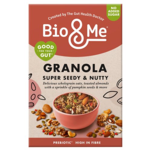 Bio & Me Granola Super Seedy & Nutty 360g - Dunnes Stores