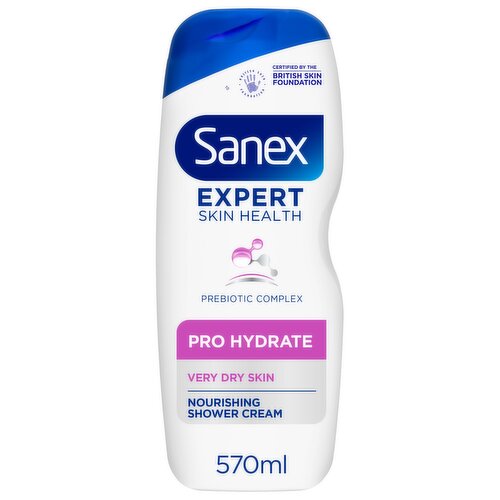 Sanex Expert Skin Health Pro Hydrate Shower Gel 570ml - Dunnes Stores
