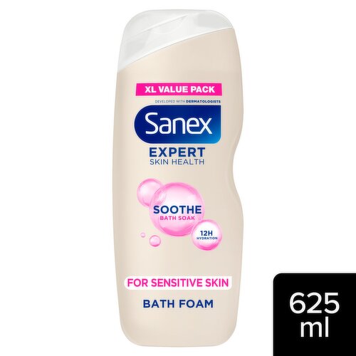 Sanex Expert Skin Health Soothing Bath Soak 625ml - Dunnes Stores