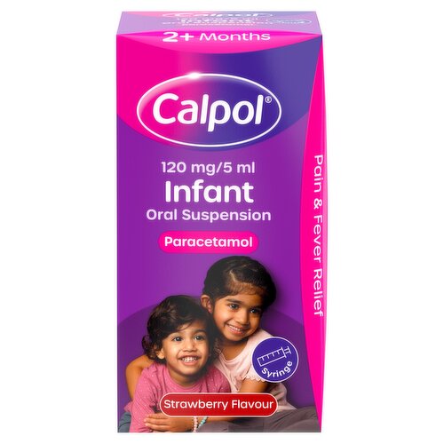 Calpol Infant 2+ Months Oral Suspension 60ml - Dunnes Stores