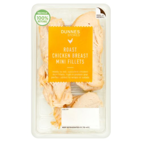 Dunnes Stores Roast Chicken Breast Mini Fillets 140g - Dunnes Stores