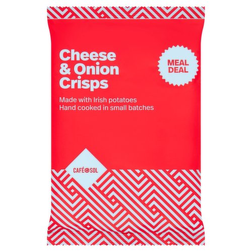Café Sol Cheese & Onion Crisps 50g - Dunnes Stores