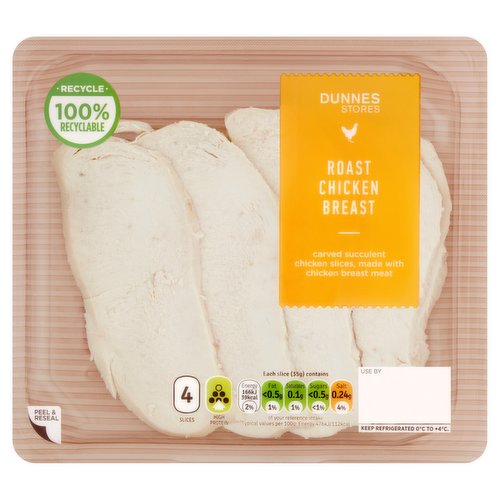 Dunnes Stores Roast Chicken Breast 140g - Dunnes Stores
