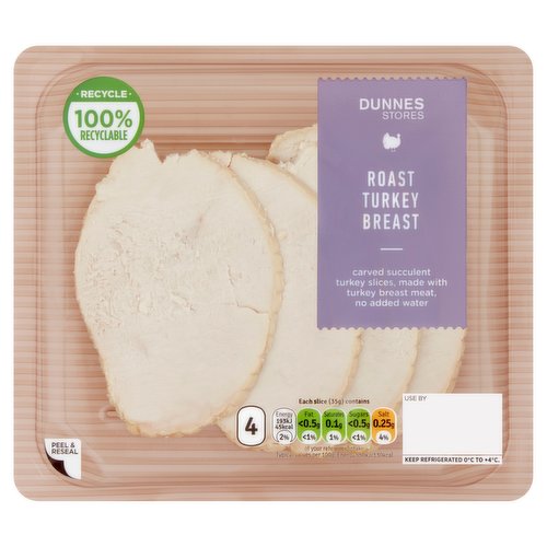 Dunnes Stores Roast Turkey Breast 140g - Dunnes Stores