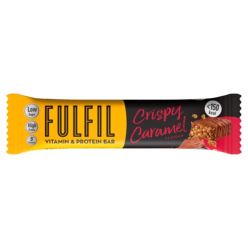 Fulfil Vitamin & Protein Bar Crispy Caramel Flavour 37g - Dunnes Stores