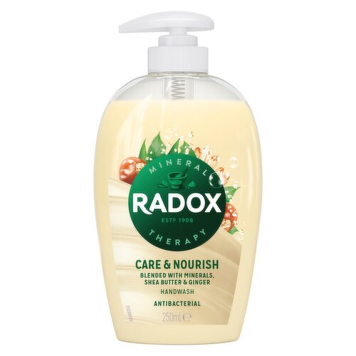 Radox Mineral Therapy Antibacterial Handwash Care & Nourish 250 ml ...