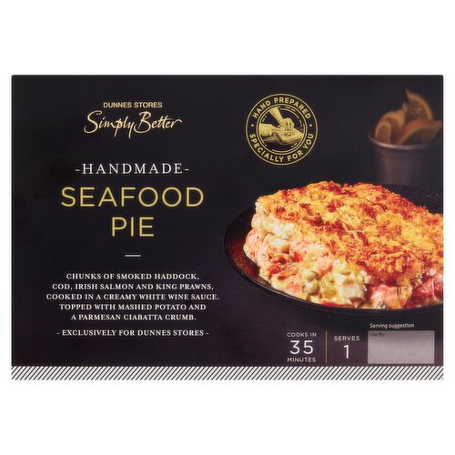 Dunnes Stores Simply Better Handmade Seafood Pie 450g - Dunnes Stores