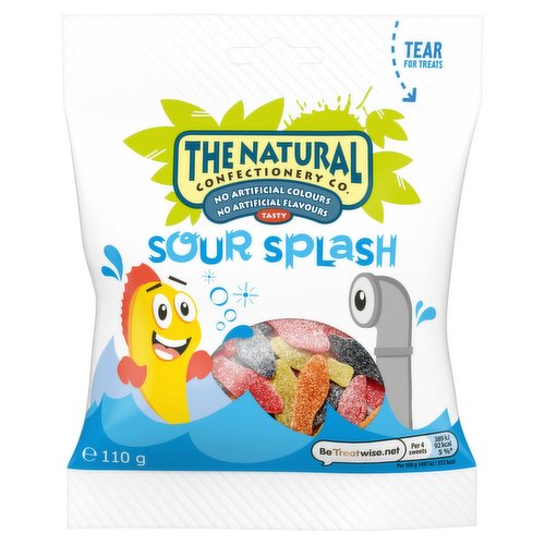 The Natural Confectionery Co. Sour Splash 110g - Dunnes Stores