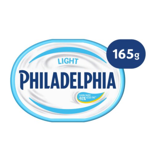 Philadelphia Light Soft Cream Cheese The same great taste with 40% Less ...