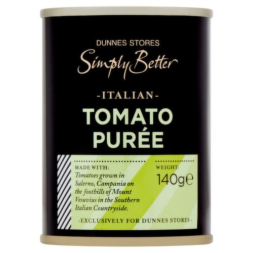 Dunnes Stores Simply Better Italian Tomato Purée 140g - Dunnes Stores