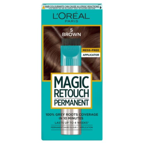 L'Oréal Magic Retouch Instant Root Spray, Grey, Brown 5: Instant grey ...