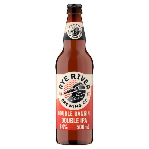 Rye River Brewing Co. Double Bangin' Double IPA 500ml - Dunnes Stores