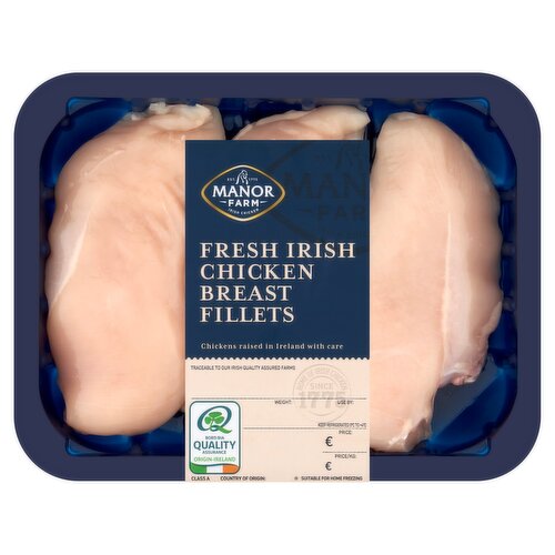Manor Farm Fresh Irish Chicken Breast Fillets 450g - Dunnes Stores
