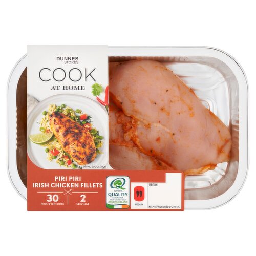 Dunnes Stores Cook at Home Piri Piri Irish Chicken Fillets 330g ...